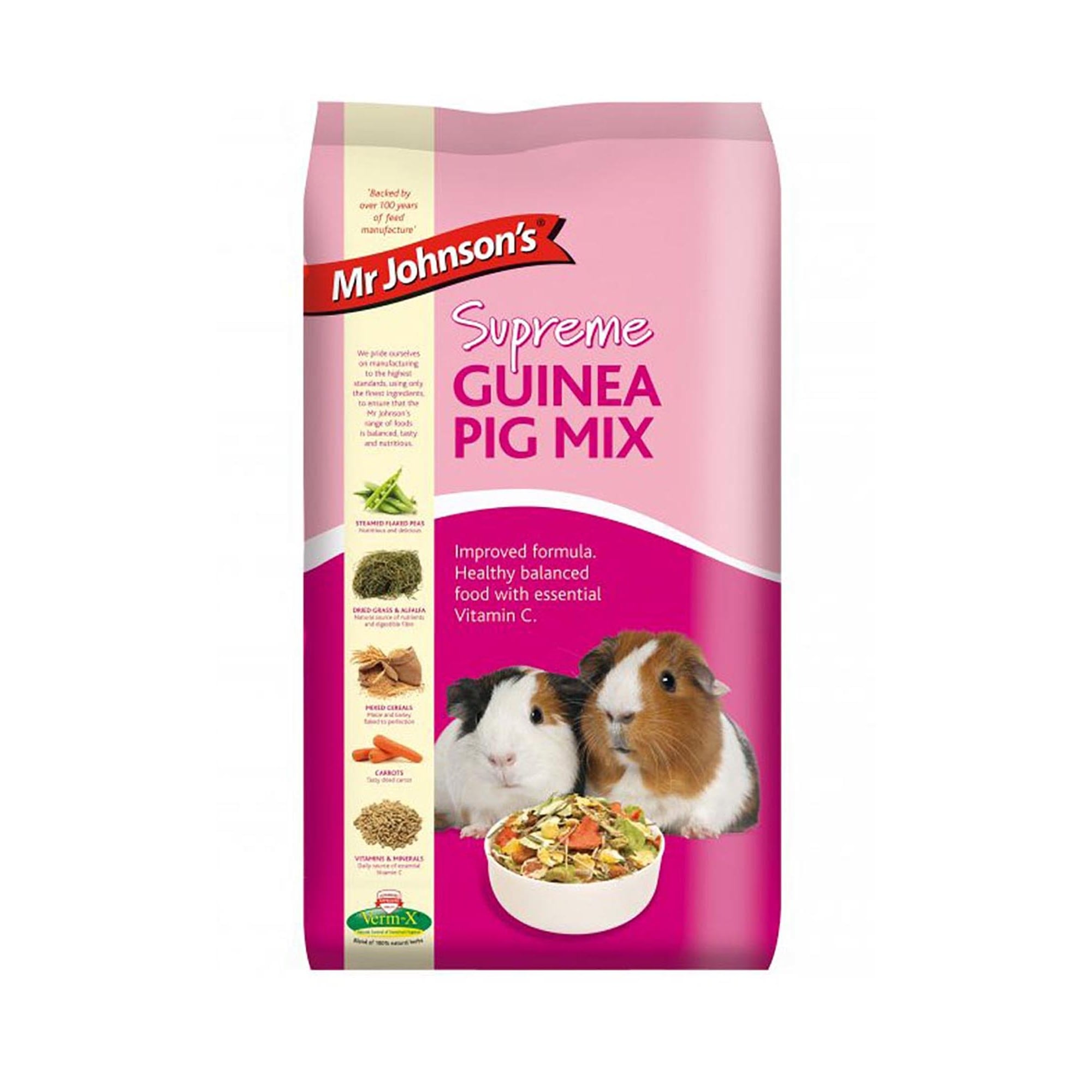 Mr Johnsons Supreme Guinea Pig Mix 15kg – Feedem