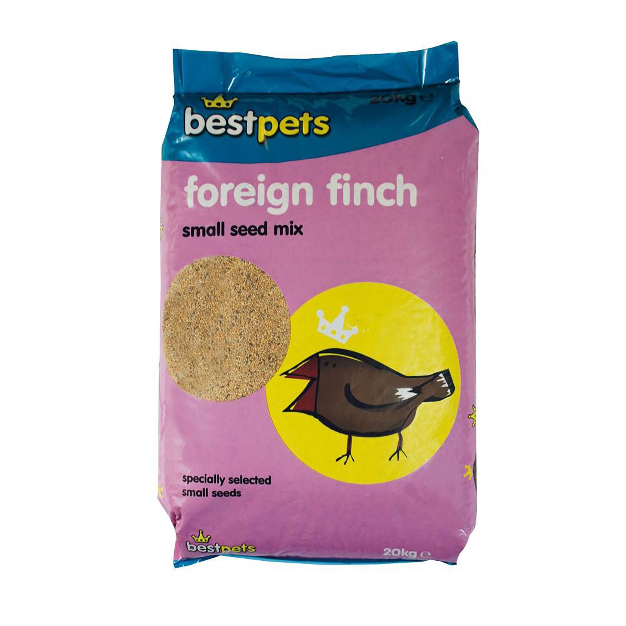 Foreign Finch Small Seed Mix 20kg – Feedem