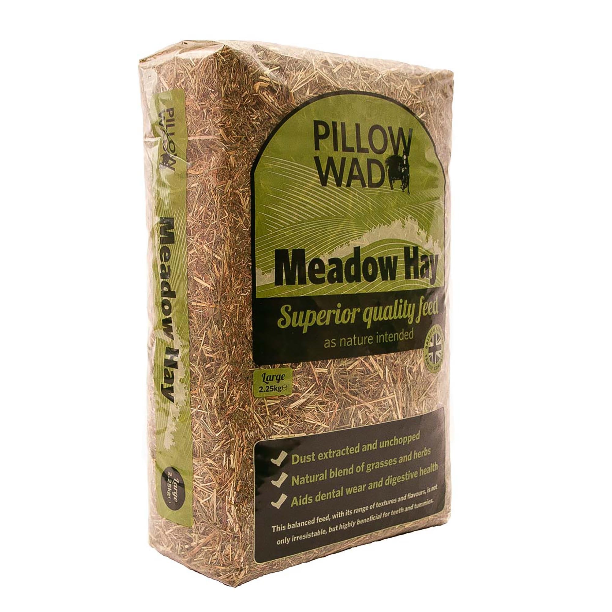 Large Meadow Hay For Small Animals 2.25kg – Feedem